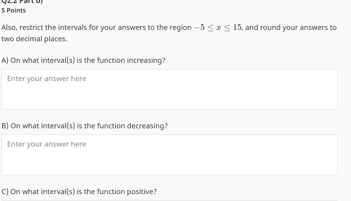 Solved Q2 Graphs of Functions 10 Points Use this function to | Chegg.com