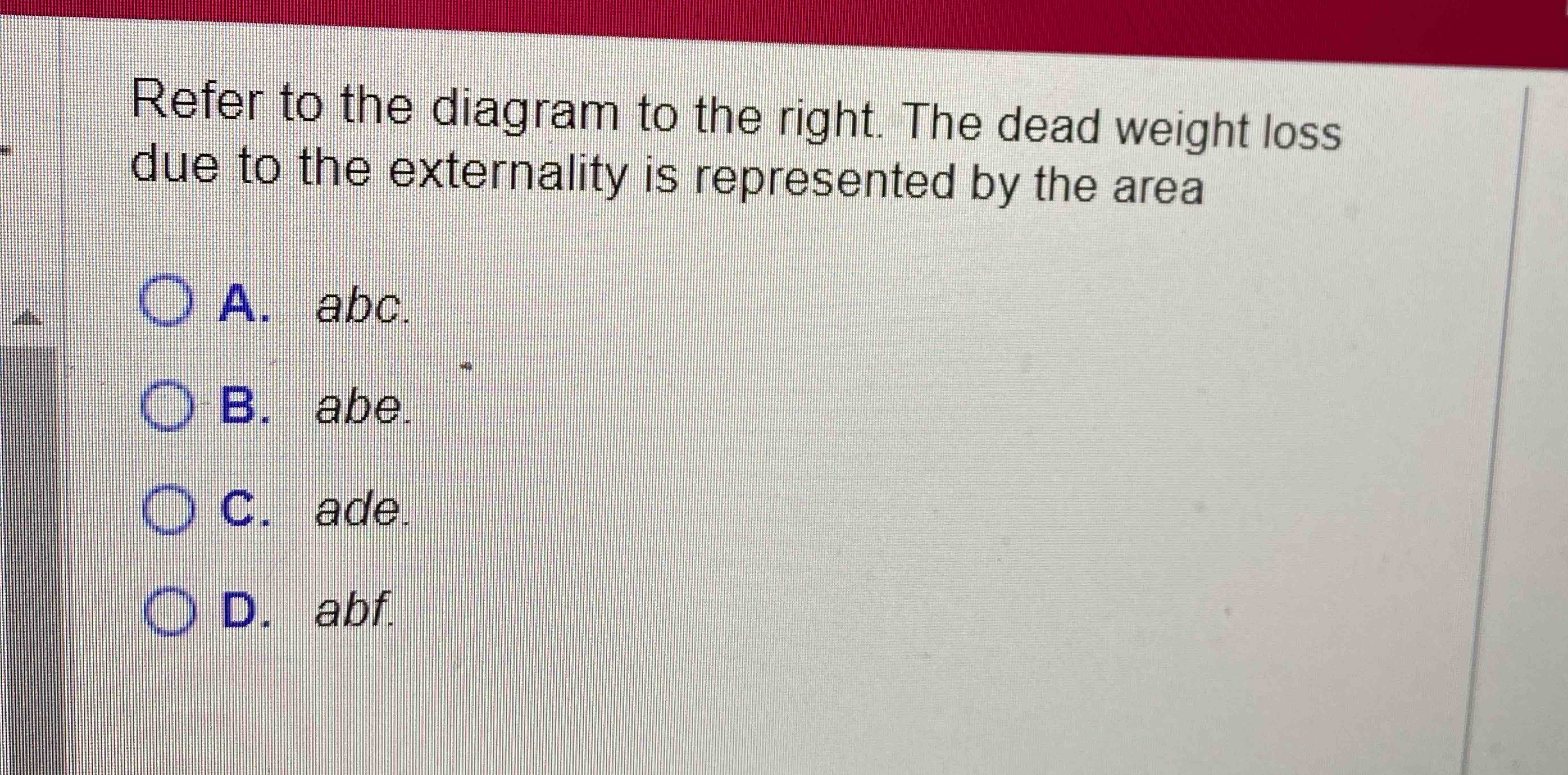 Solved Refer to the diagram to the right. The dead weight | Chegg.com