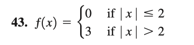 Solved Graphing Piecewise Defined Functions Sketch a graph | Chegg.com