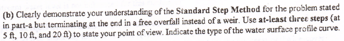 (b) Clearly demonstrate your understanding of the | Chegg.com