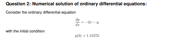 Solved Write a Mathematica program using the fourth-order | Chegg.com