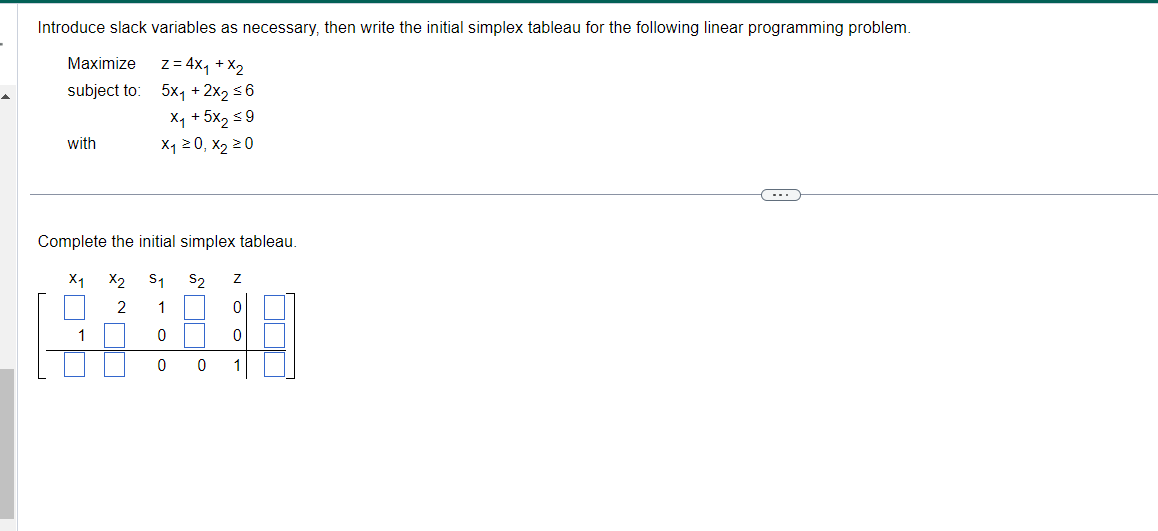 Solved Maximize subject to: with | Chegg.com