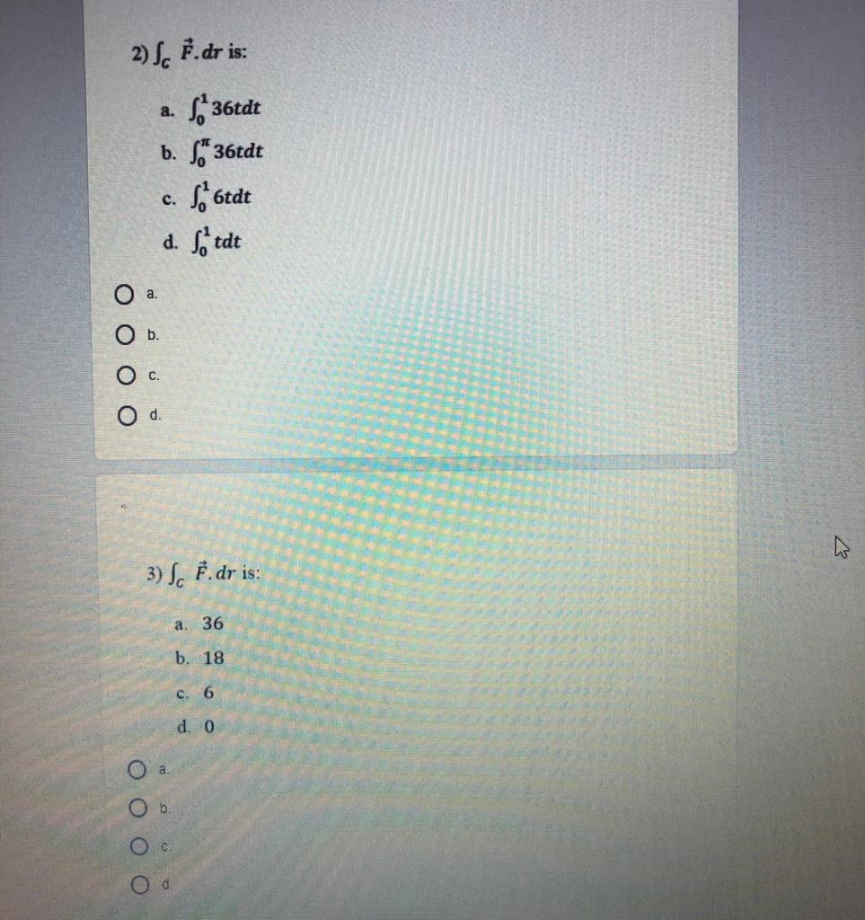 Solved Parts A. and B. are independent. A. Let F = 6xi + 3yj | Chegg.com