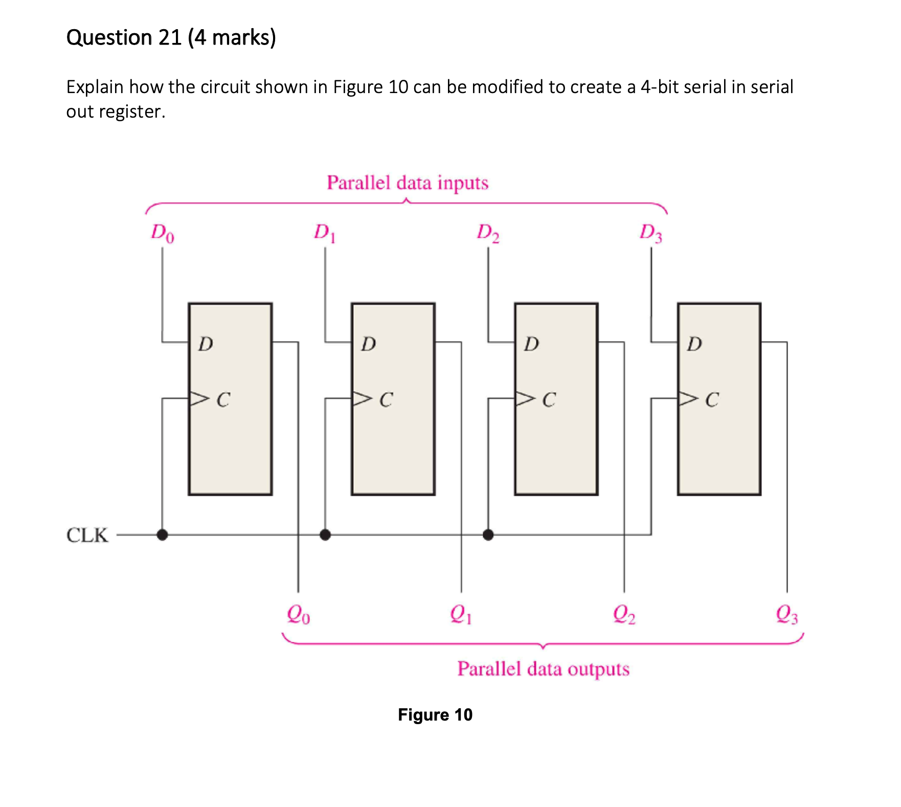 [Solved]: Question 5 (6 marks) Figure 2 For the circuit sho