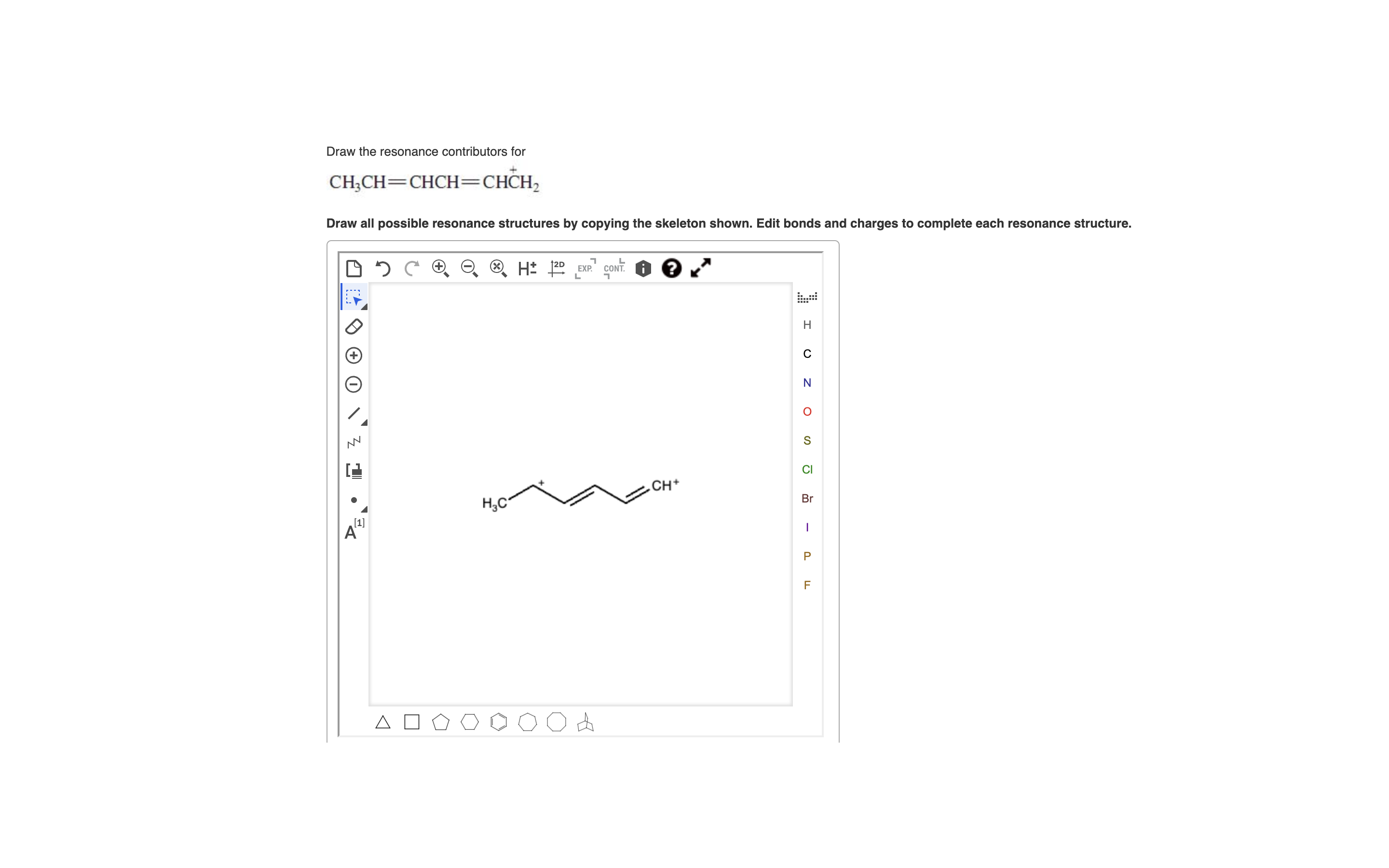 Draw the resonance contributors forDraw the resonance | Chegg.com Draw the resonance contributors forDraw the resonance | Chegg.com