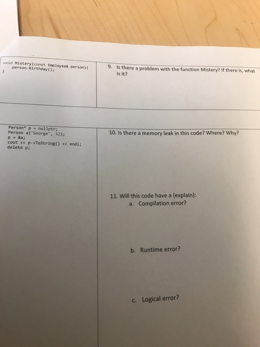 cise 5 Inheritance, Constructors, Destructors, | Chegg.com