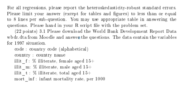 Use R Studio to do this question. And copy all work. | Chegg.com