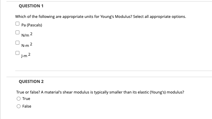 Solved Which of the following are appropriate units for | Chegg.com