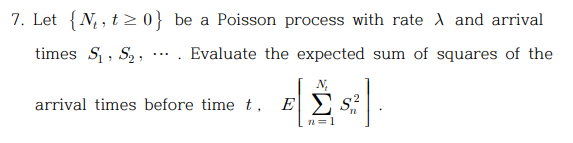 Solved the question is about the poisson process and arrival | Chegg.com