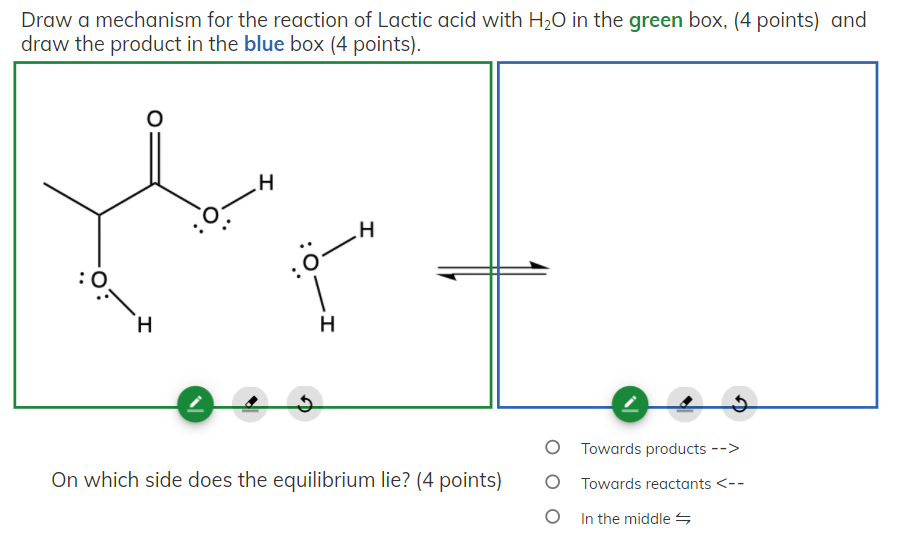 Solved Draw a mechanism for the reaction of Lactic acid with | Chegg.com