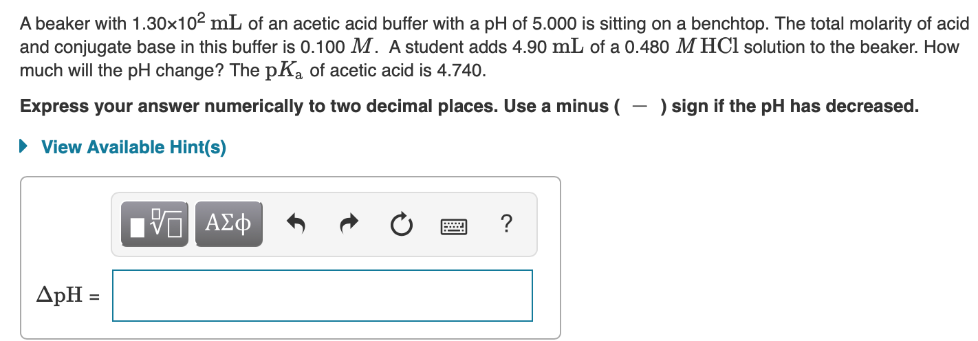 Solved To understand how buffers use reserves of conjugate | Chegg.com