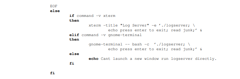 Solved How are you supposed to create this message-logging | Chegg.com