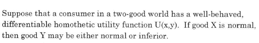 Solved Suppose that a consumer in a two-good world has a | Chegg.com