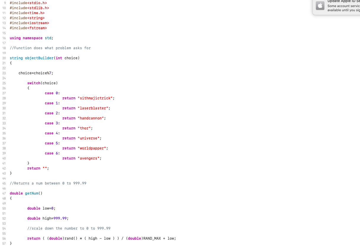 Solved Hello, i am assigned this assignment for my C++ | Chegg.com