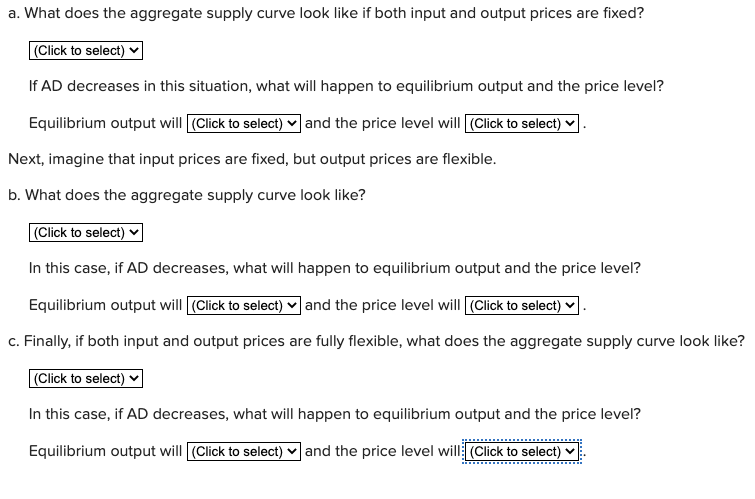 Solved The mainstream view of macroeconomic instability | Chegg.com