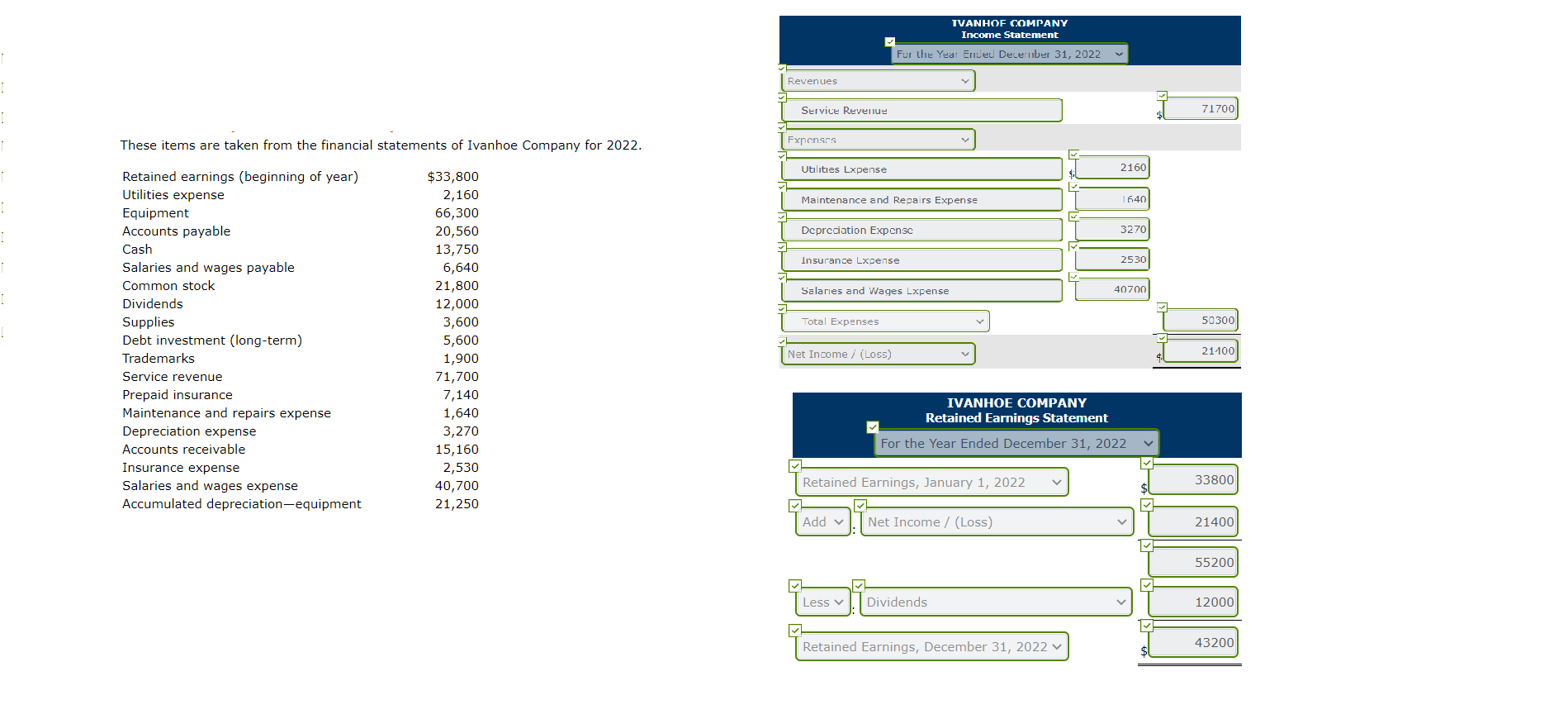 Solved Prepare A Classified Balance Sheet As Of December Chegg