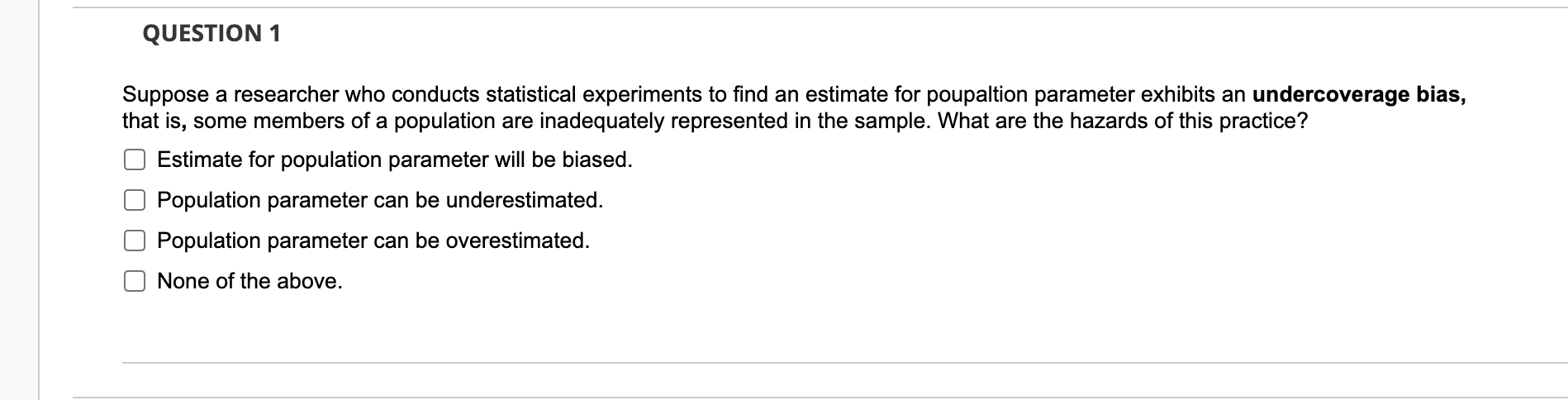 Solved Suppose a researcher who conducts statistical | Chegg.com