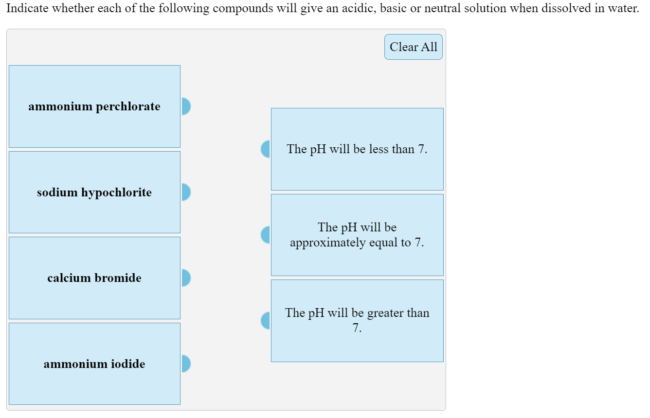 Solved Indicate whether each of the following compounds will | Chegg.com