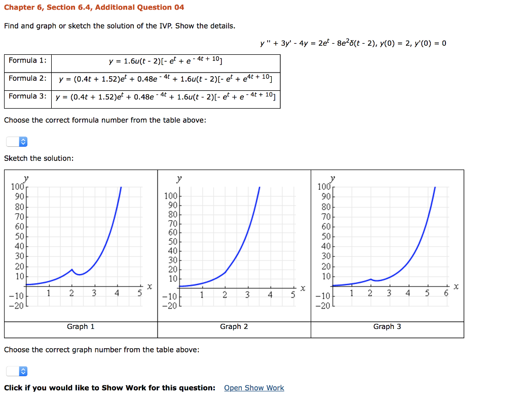 Solved Chapter 6, Section 6.4, Additional Question 04 Find | Chegg.com