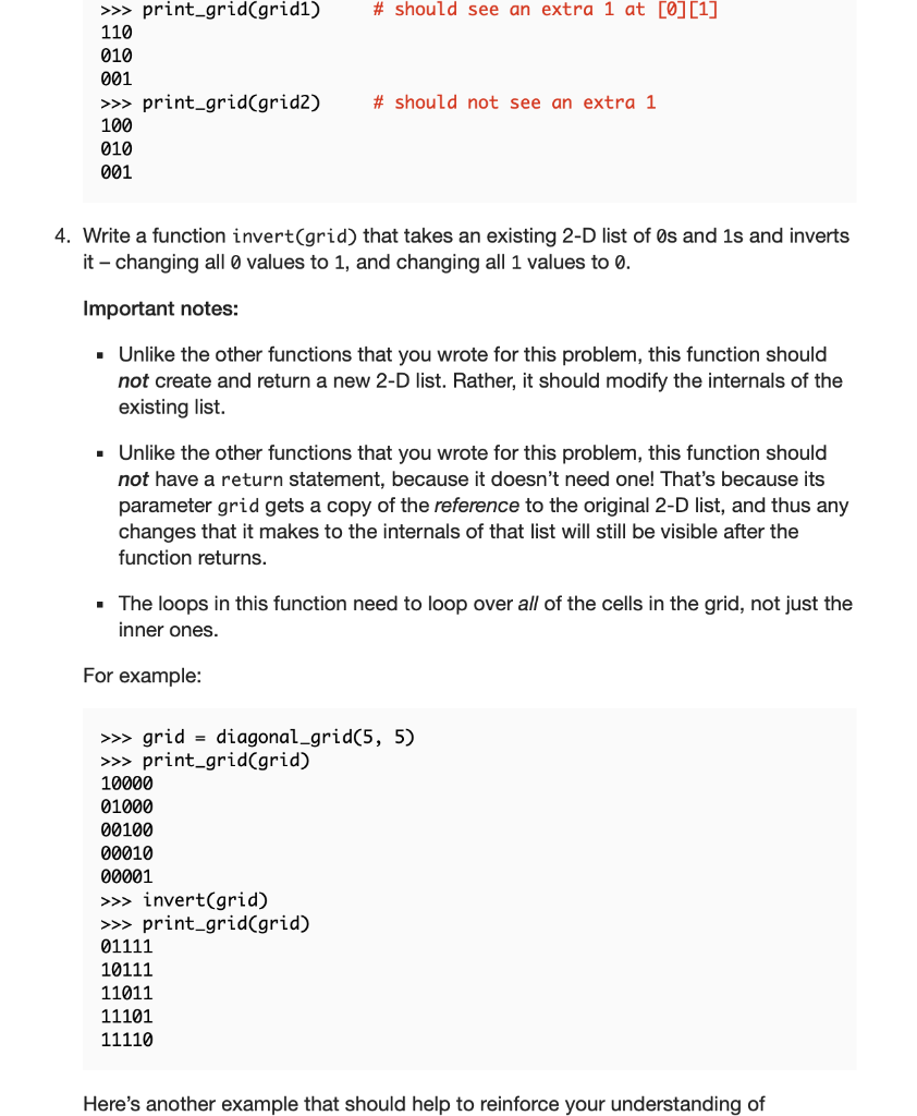Solved # # ps7prl.py (Problem Set 7, Problem 1) # # 2-D | Chegg.com