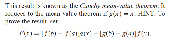Solved 45. (Generalization of the mean-value theorem) | Chegg.com