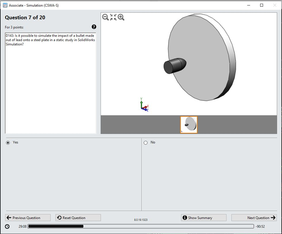 Solved Associate - Simulation (CSWA-S) Question 7 of 20 @ | Chegg.com
