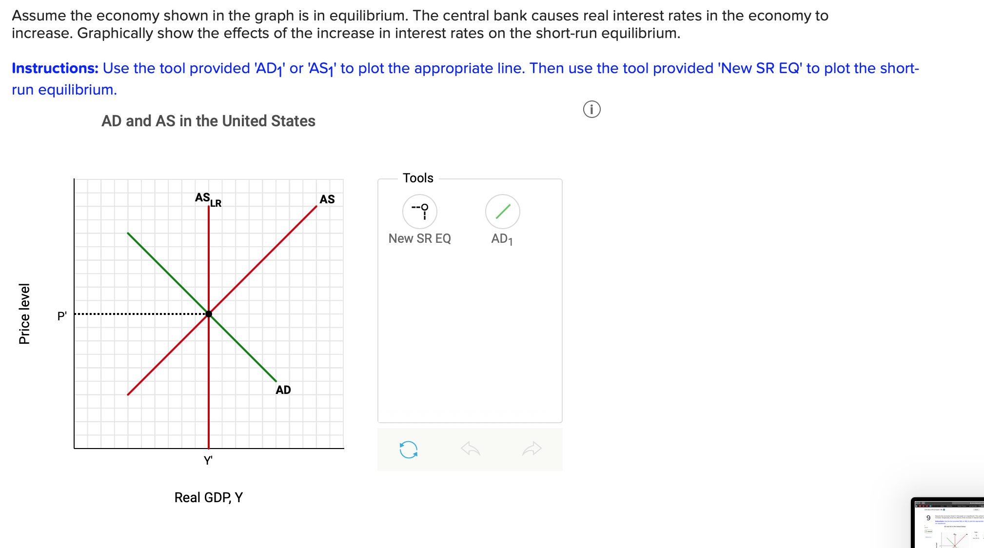Solved Assume the economy shown in the graph is in | Chegg.com Solved Assume the economy shown in the graph is in | Chegg.com