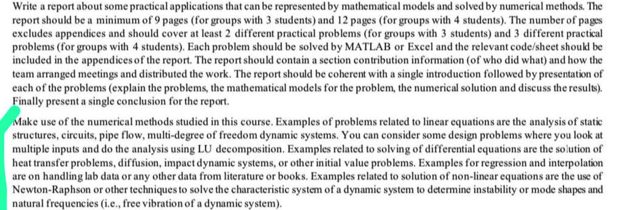 Solved Write a report about some practical applications that | Chegg.com