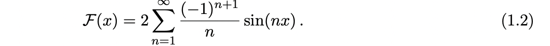 Solved In English Consider the 2π-periodic function defined | Chegg.com