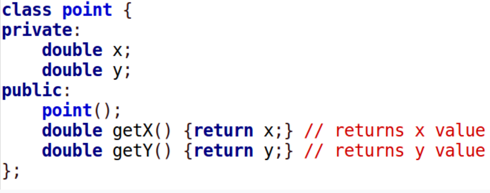 Solved Write an overload function for the “>>” operator | Chegg.com