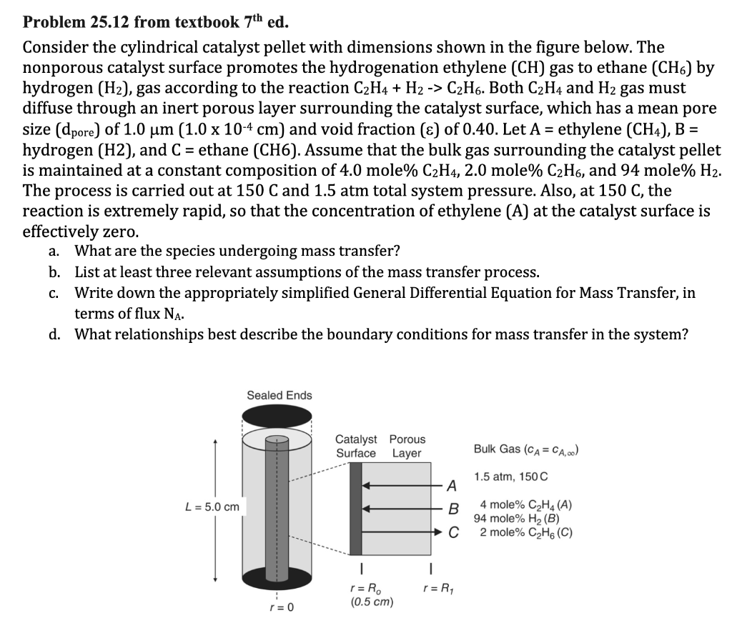 Solved Problem 25.12 from textbook 7th ed. Consider the | Chegg.com