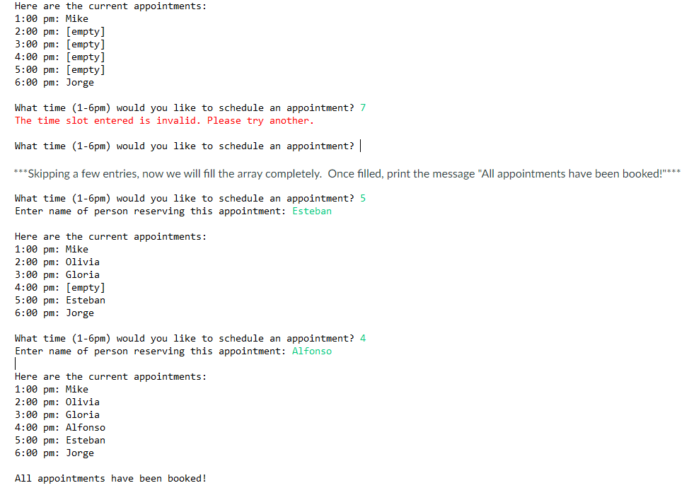 Solved Java Project Name: 1C05_Scheduler Write a Java | Chegg.com