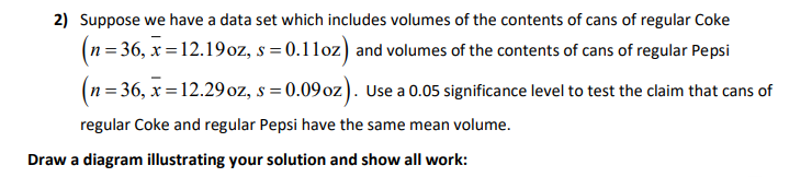 Solved Suppose we have a data set which includes volumes of | Chegg.com