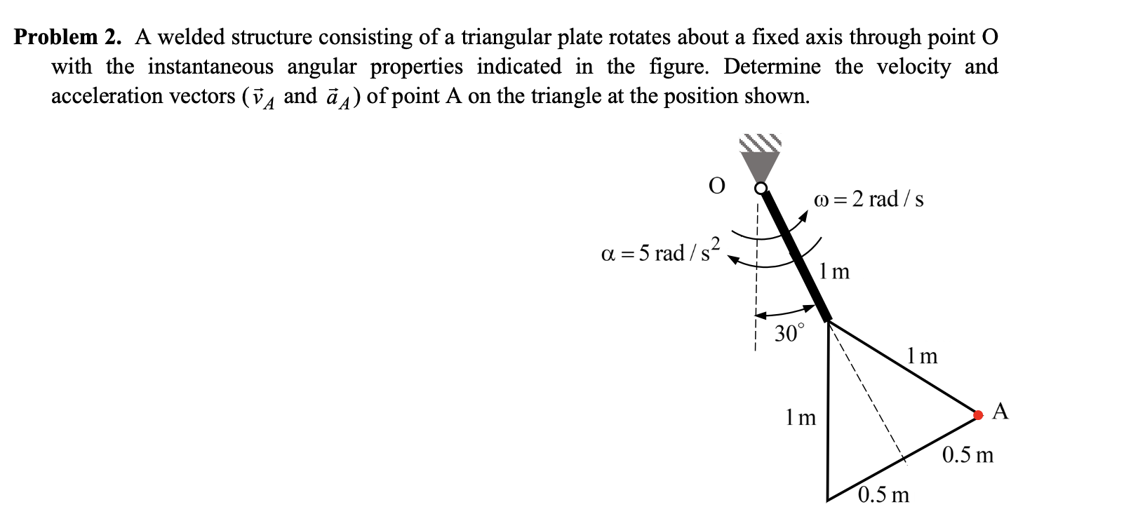 Solved Problem 2. A welded structure consisting of a | Chegg.com