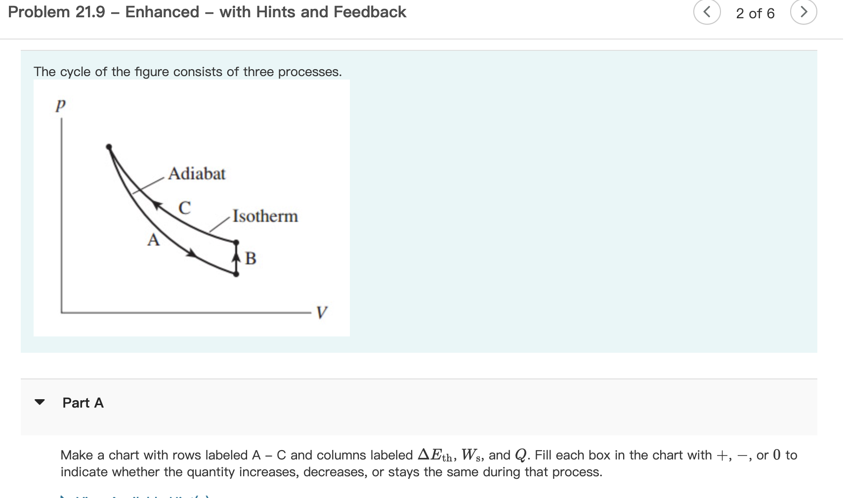 Problem 21.9 - Enhanced - with Hints and Feedback 2 | Chegg.com
