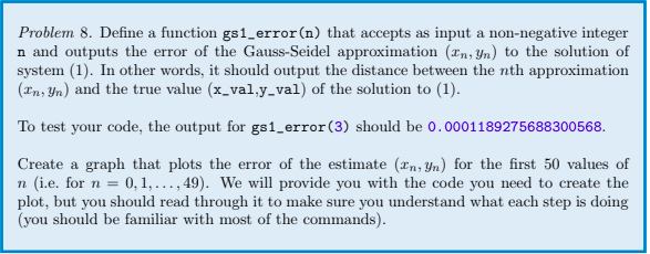 Solved Problem 5. Define a function, called | Chegg.com