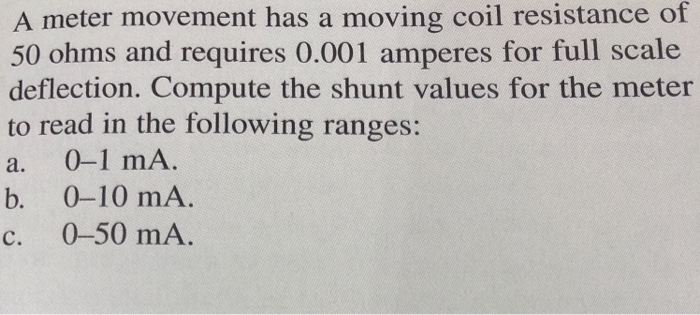 Solved 4. Compute the multipliers for the meter in question | Chegg.com