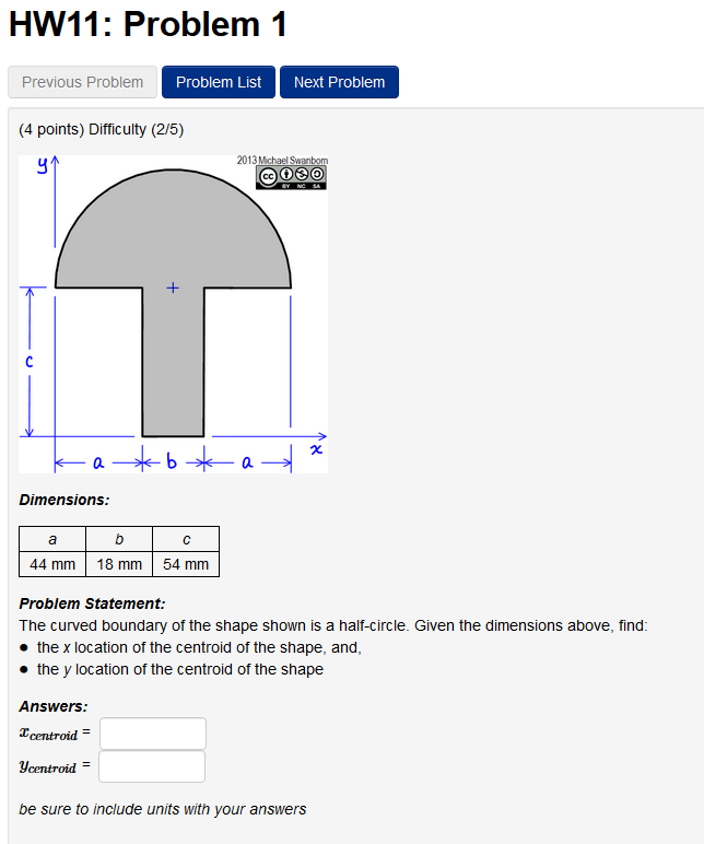 Solved HW11: Problem 1 Previous Problem Problem List Next | Chegg.com Solved HW11: Problem 1 Previous Problem Problem List Next | Chegg.com