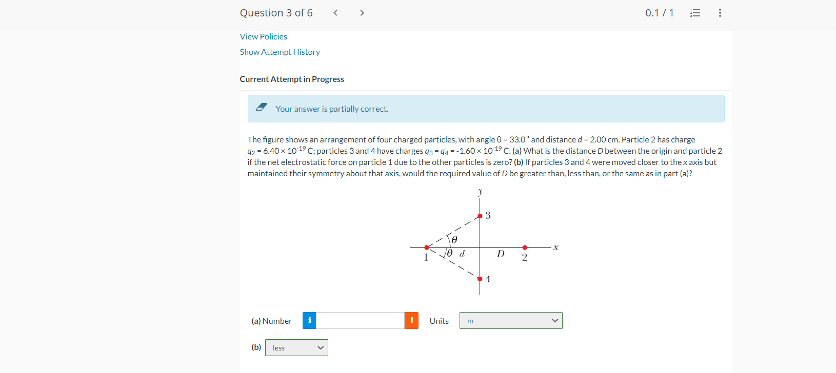 Solved The figure shows an arrangement of four charged | Chegg.com