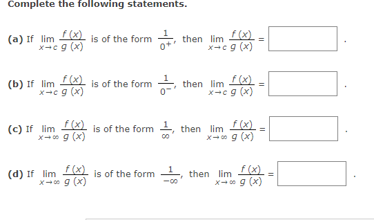Solved Complete the following statements.(a) ﻿If | Chegg.com