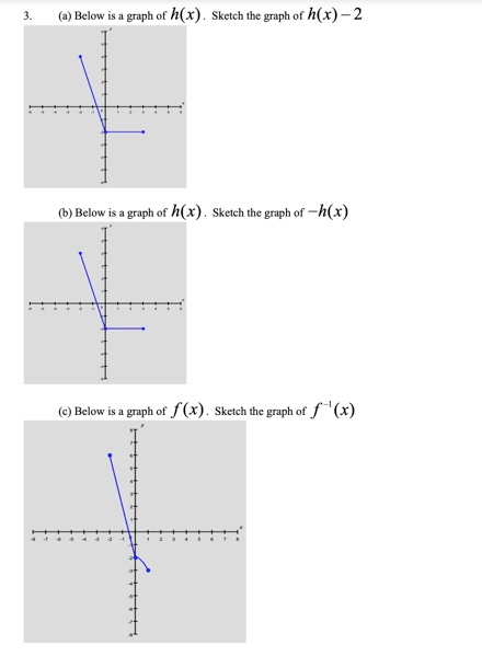 Solved (each numbered item is 10 points) 1. Use this as the | Chegg.com