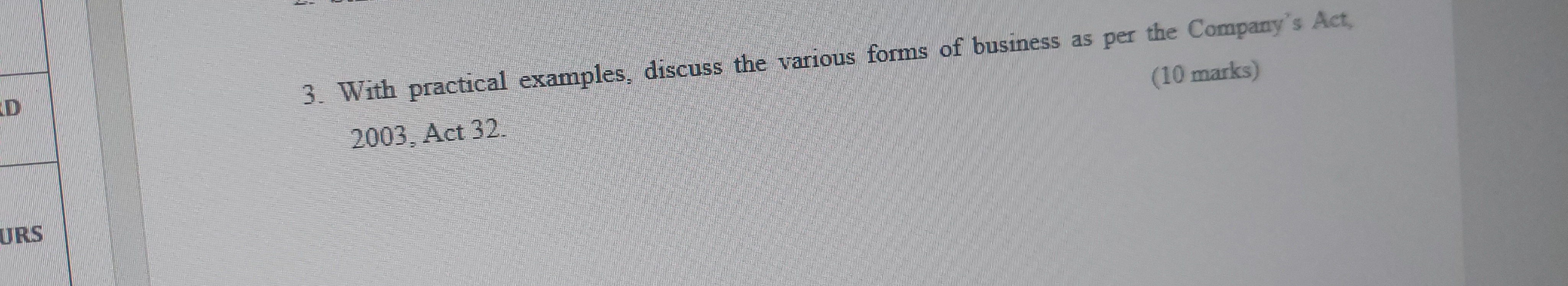 Solved With practical examples, discuss the various forms of | Chegg.com