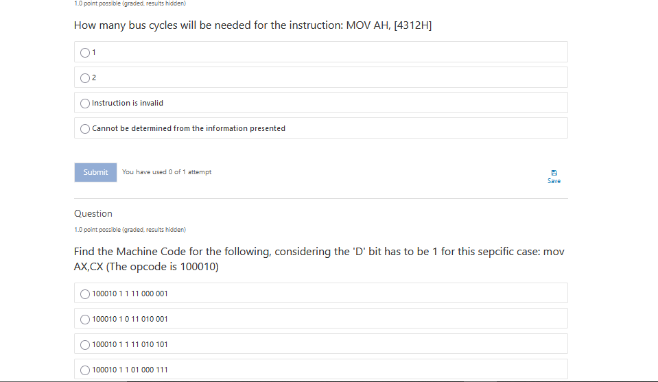 Solved TOPIC : MICROPROCESSOR 8086 PROBLEMS PLEASE SOLVE ALL | Chegg.com