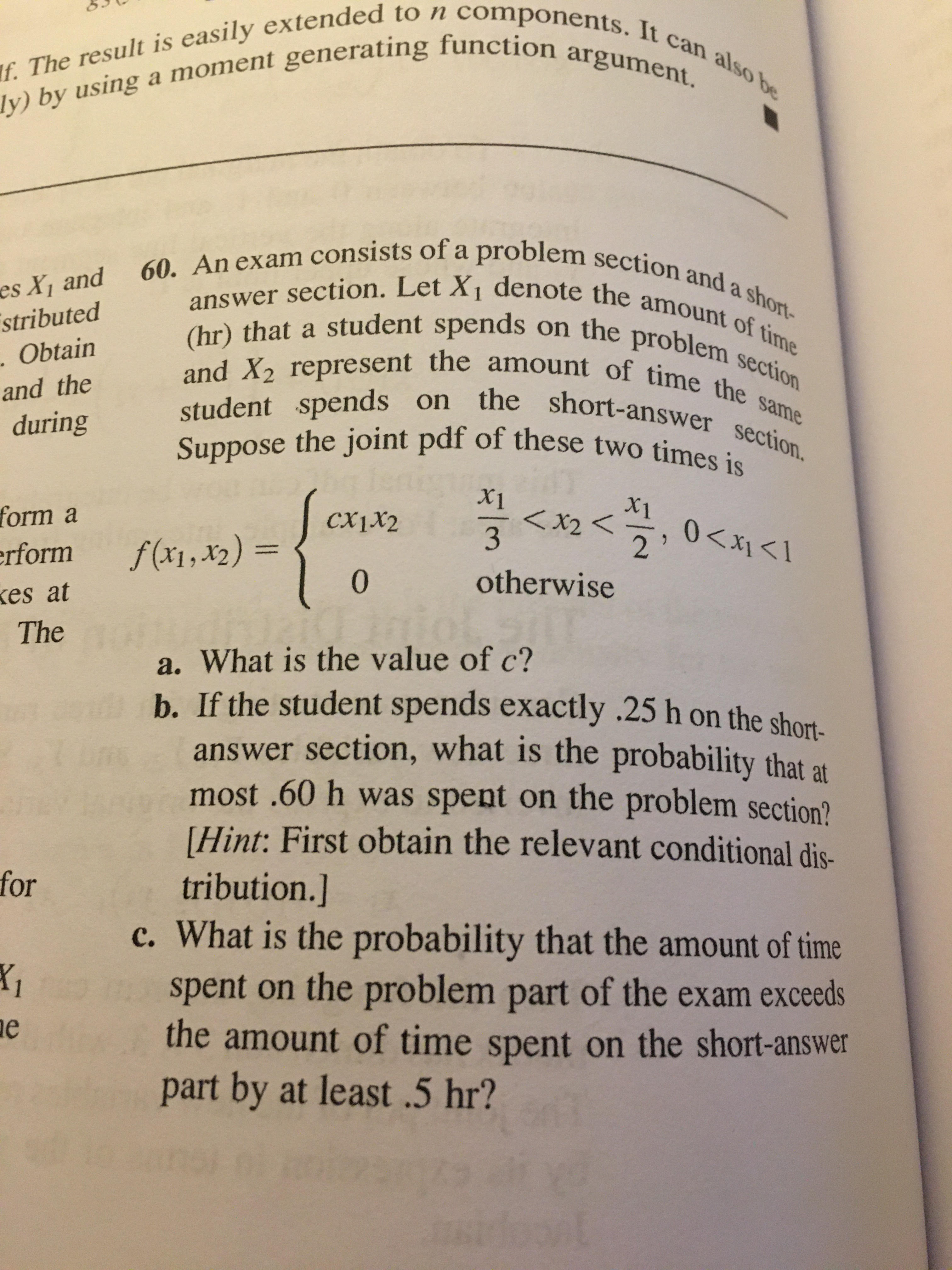 Solved ly) by using a moment generating function argument es | Chegg.com