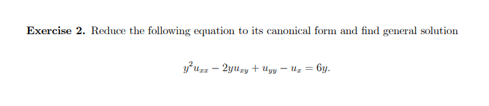 Solved APPLIED PARTIAL DIFFERENTIAL EQUATIONS ﻿Reduce the | Chegg.com
