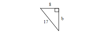 Solved Find the length of the third side of the right | Chegg.com