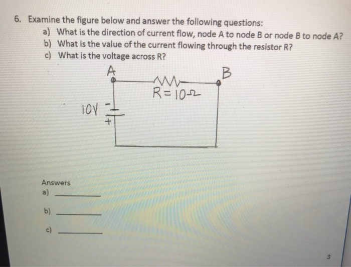 Solved Examine the figure below and answer the following | Chegg.com
