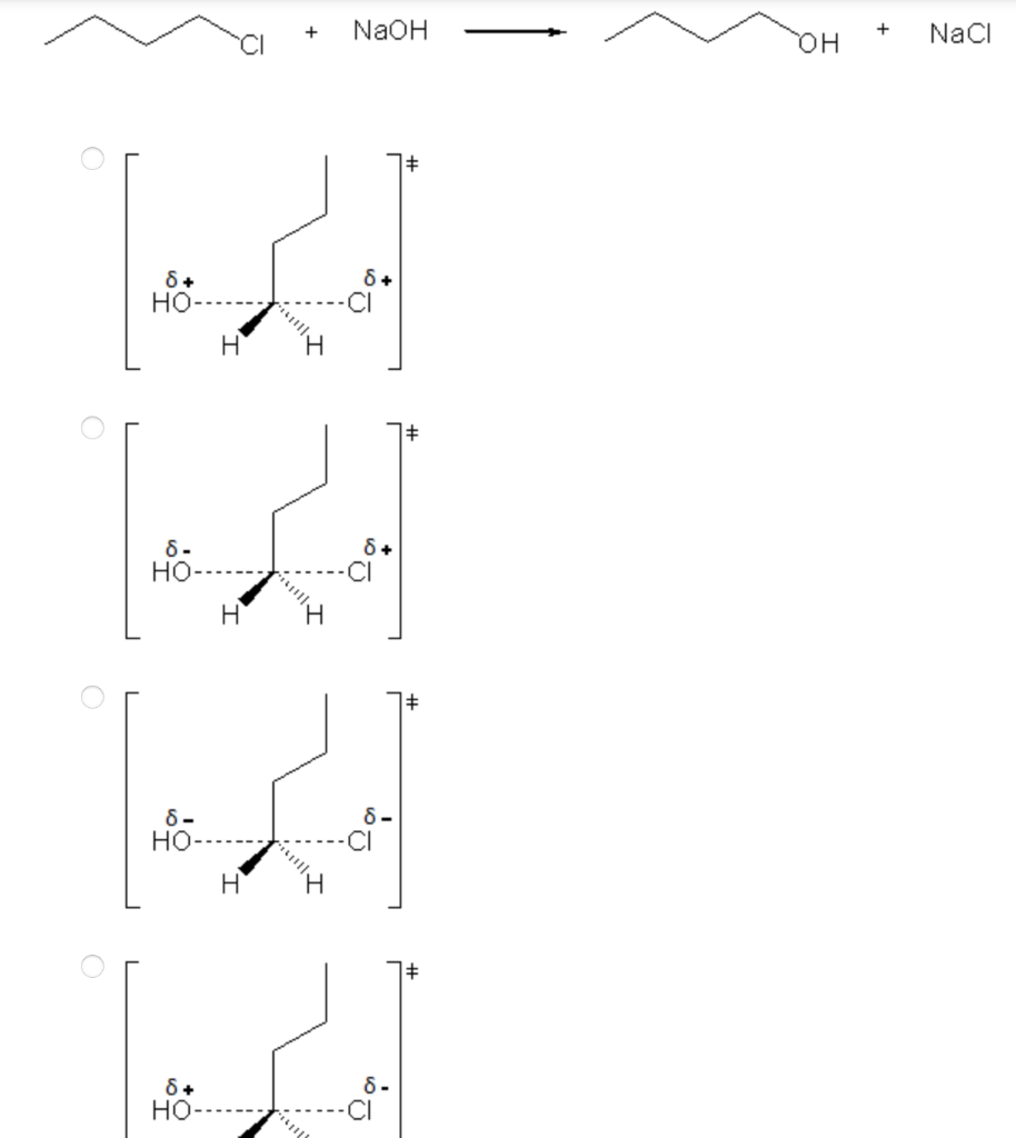 Select the best representation of the transition | Chegg.com