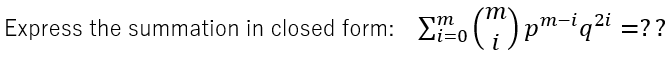 Solved Express The Summation In Closed Form