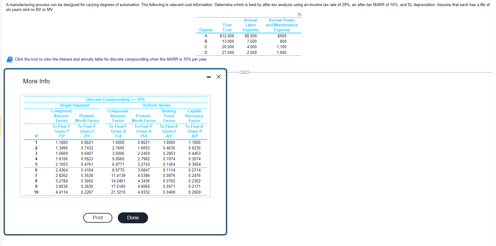More Info | Chegg.com